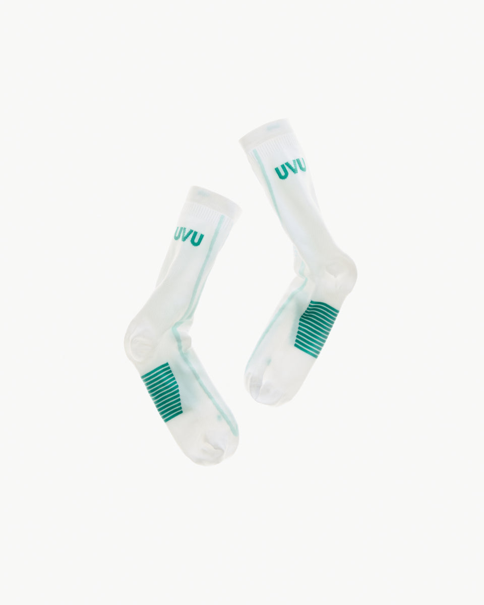 UVU | London '26 Performance Running Socks | Mens | White